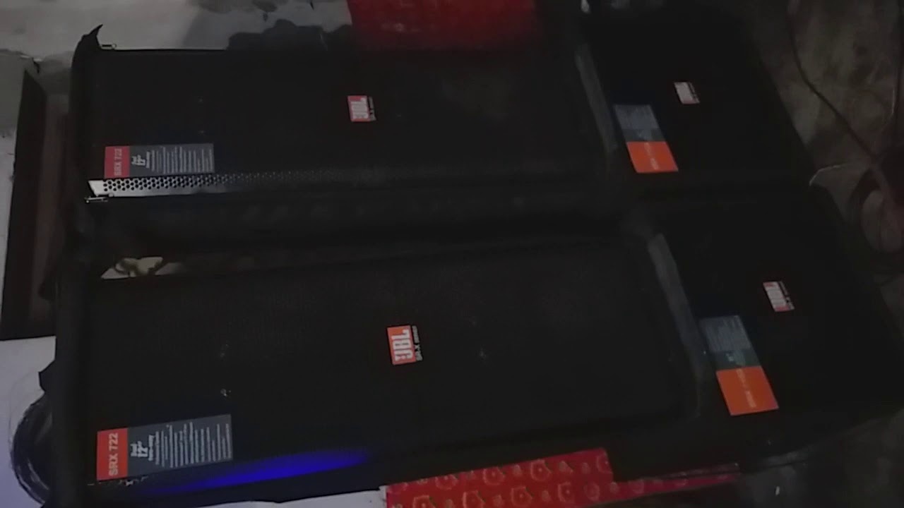 JBL SRX 722 testing tha stranger pbt 501 - YouTube