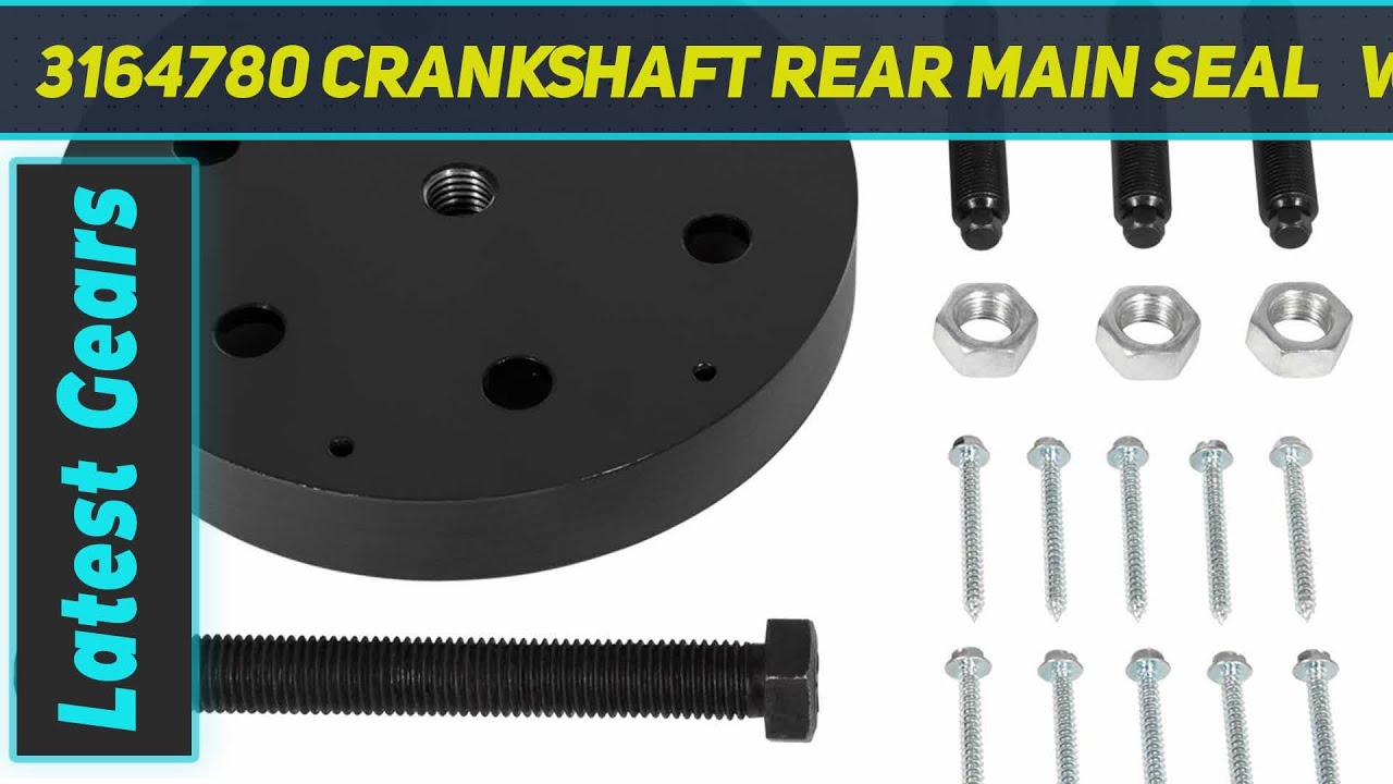 3164780 Crankshaft Rear Main Seal & Wear - Review 2023 - YouTube