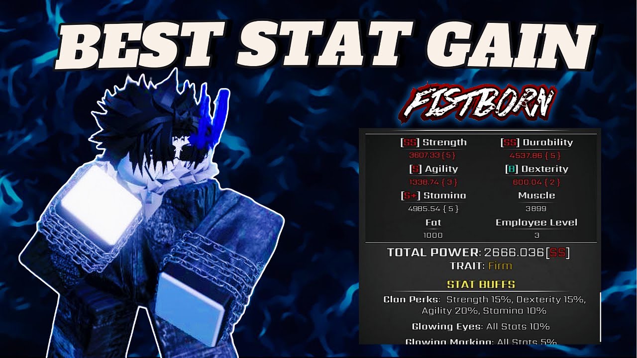 The *Best* Way To Train Stats In Fistborn - YouTube