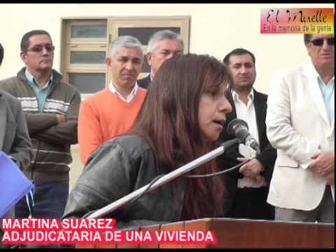Martina Suarez adjudicataria de una vivienda - YouTube