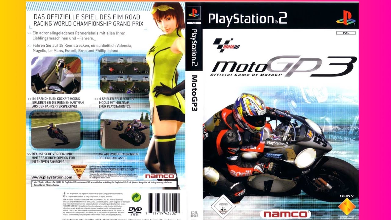 MotoGP 3 - Best game PlayStation 2 - Đua xe mô tô GP3 - YouTube