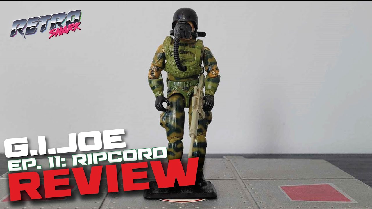 G.I. JOE Rip Cord (1984) Action Figure Review [Episode 11] - RetroShArK ...