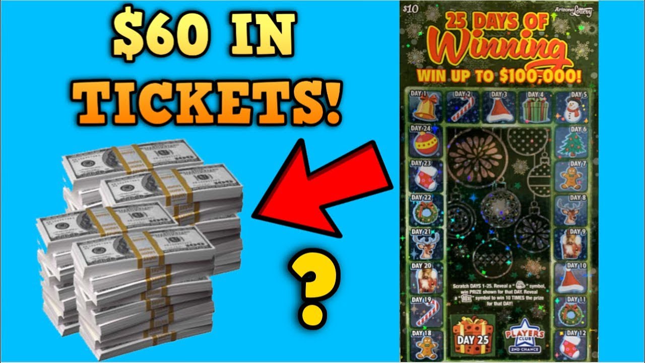$100K PRIZE SCRATCH OFF TICKETS 💰 25 DAYS OF WINNING! - YouTube