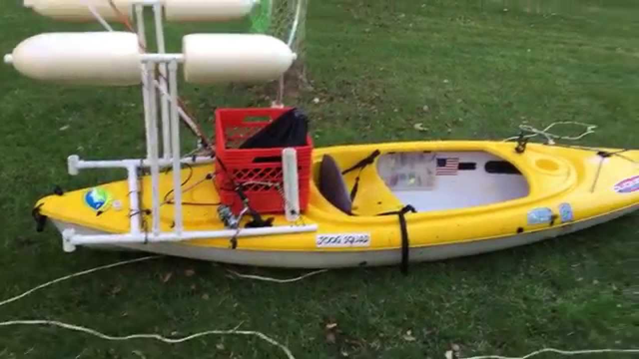 My super pimped fishing kayak! - YouTube