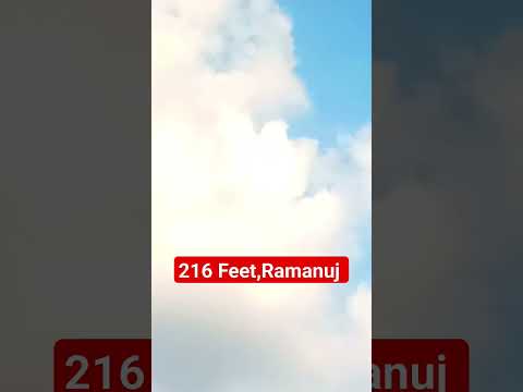 216 Feet Ramanuj ji #allindiatrip #cyclerider #cycling - YouTube