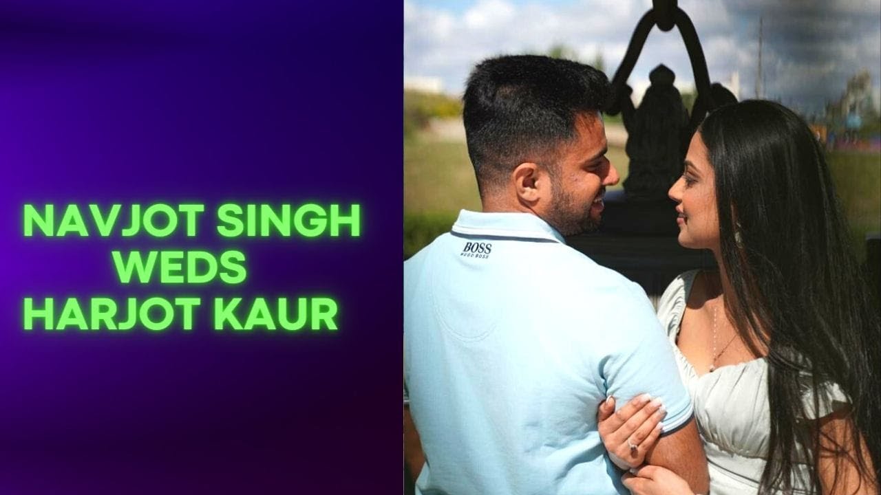 NAVJOT SINGH GORAYA WEDS HARJOT KAUR THIARA 22-02-2022 - YouTube