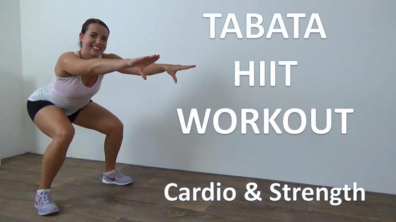 Tabata HIIT Workout – 36 Minute Intense Cardio & Strength HIIT Workout ...