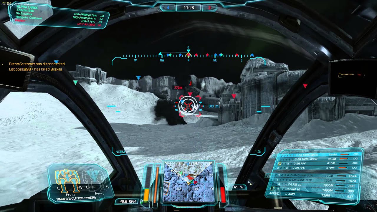 MWO: Frozen City TimberWolf - Mad Cat (MechAssault based build), win ...