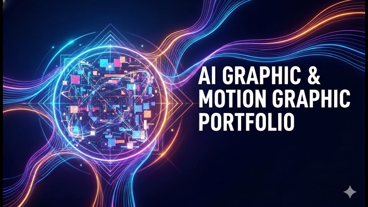 AI Graphic and Motion Graphic Showreel 2025 - YouTube