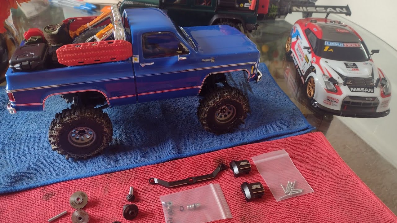TRX4M CHEVY CHEYENNE HIGH TRAIL EDITION ! INJORA UPGRADES AND HOW TO ...