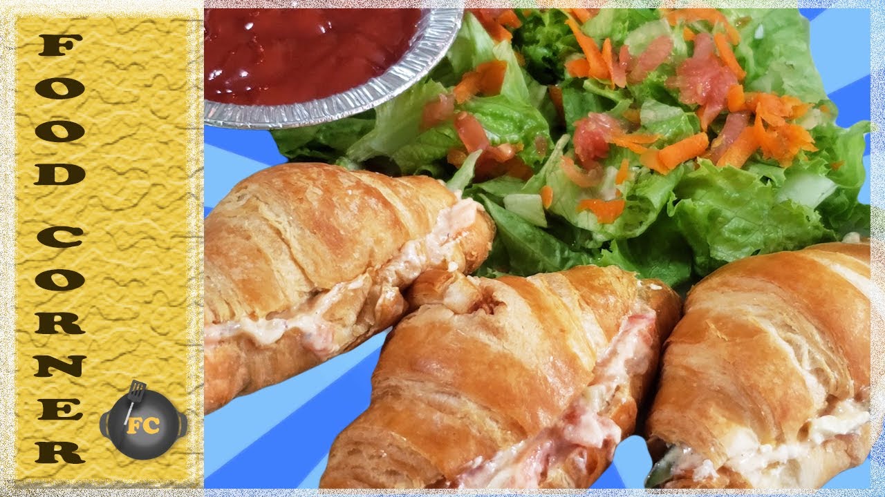 Healthy Vegetable Croissant Sandwich by Food Corner | Croissant ...
