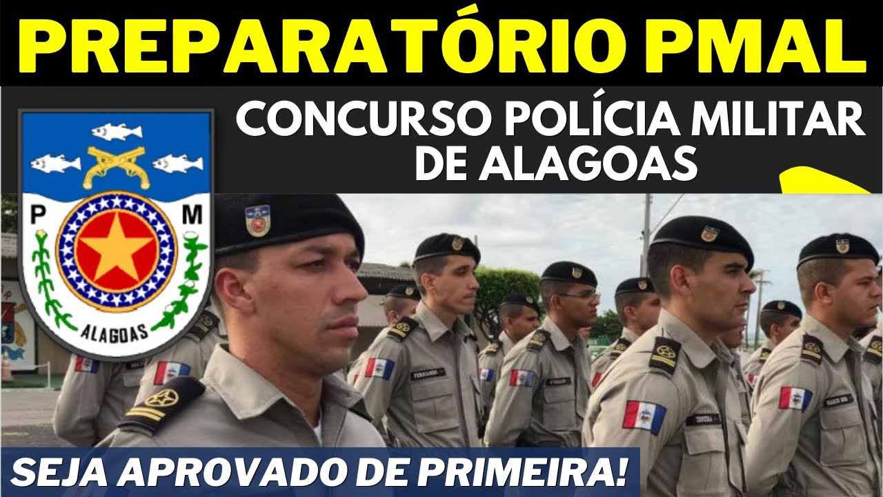 Curso Preparatório Polícia Militar de Alagoas - Concurso PMAL -Policial ...