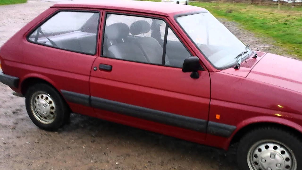 Ford Fiesta mk2 1.1 L CTX automatic walk around. - YouTube