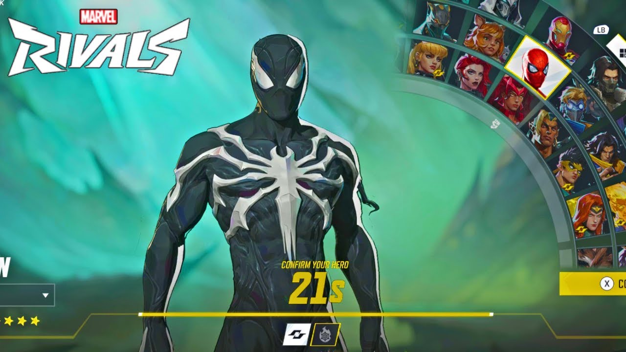 Marvel Rivals - Black Suit Spider-Man FULL Match Gameplay (4K) No ...