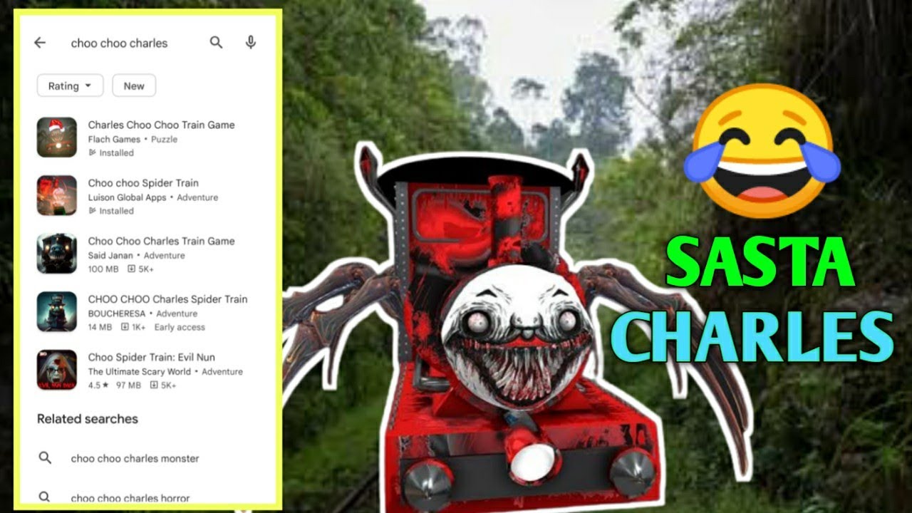 SASTE CHO CHO CHARLES GAMES!! (PART 3) - YouTube