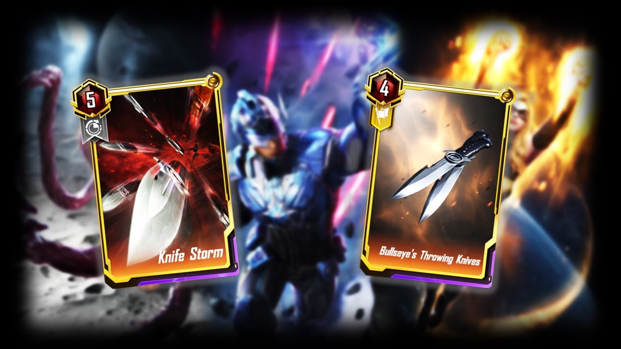 KNIFE STORM | SPEED GAMEPLAY | MARVEL DUEL - YouTube