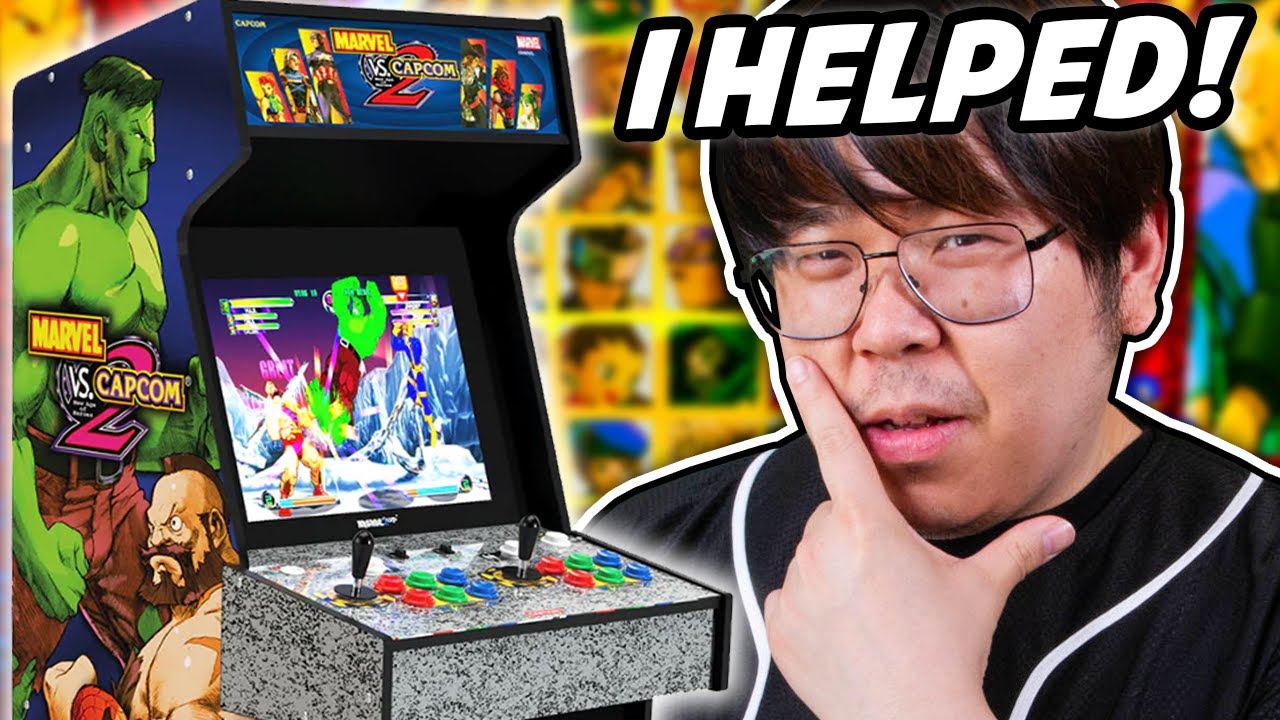 FIRST LOOK AT THE NEW MVC2 ARCADE CABINET - YouTube