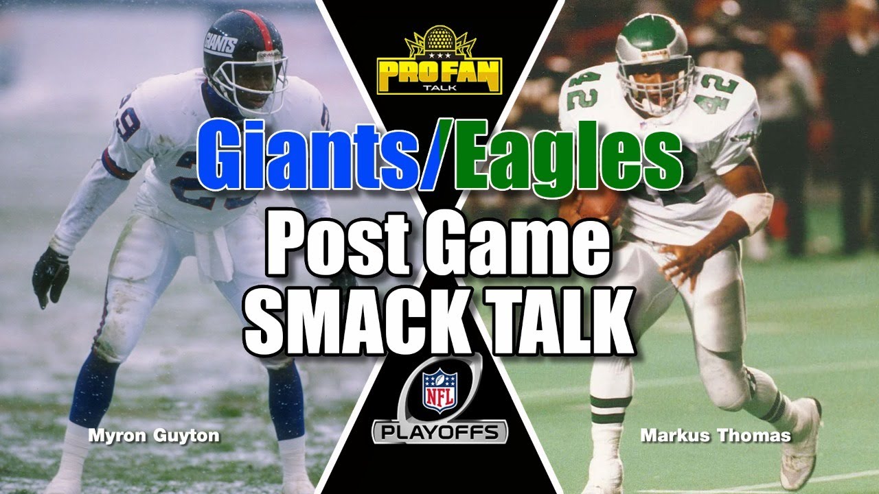 Markus Thomas & Myron Guyton - Eagles v Giants Post Game | Pro Fan Talk ...