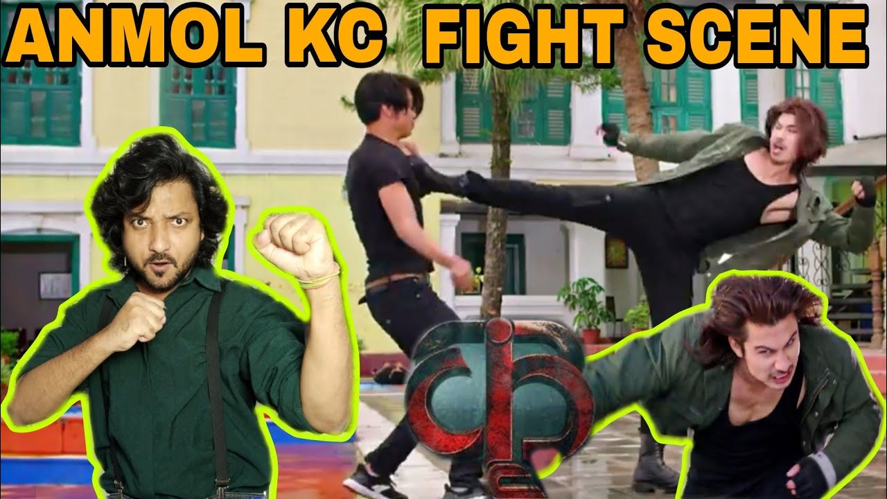 Anmol Kc | Fight Scene Reaction (KRI) Nepali Movie🇳🇵 - YouTube