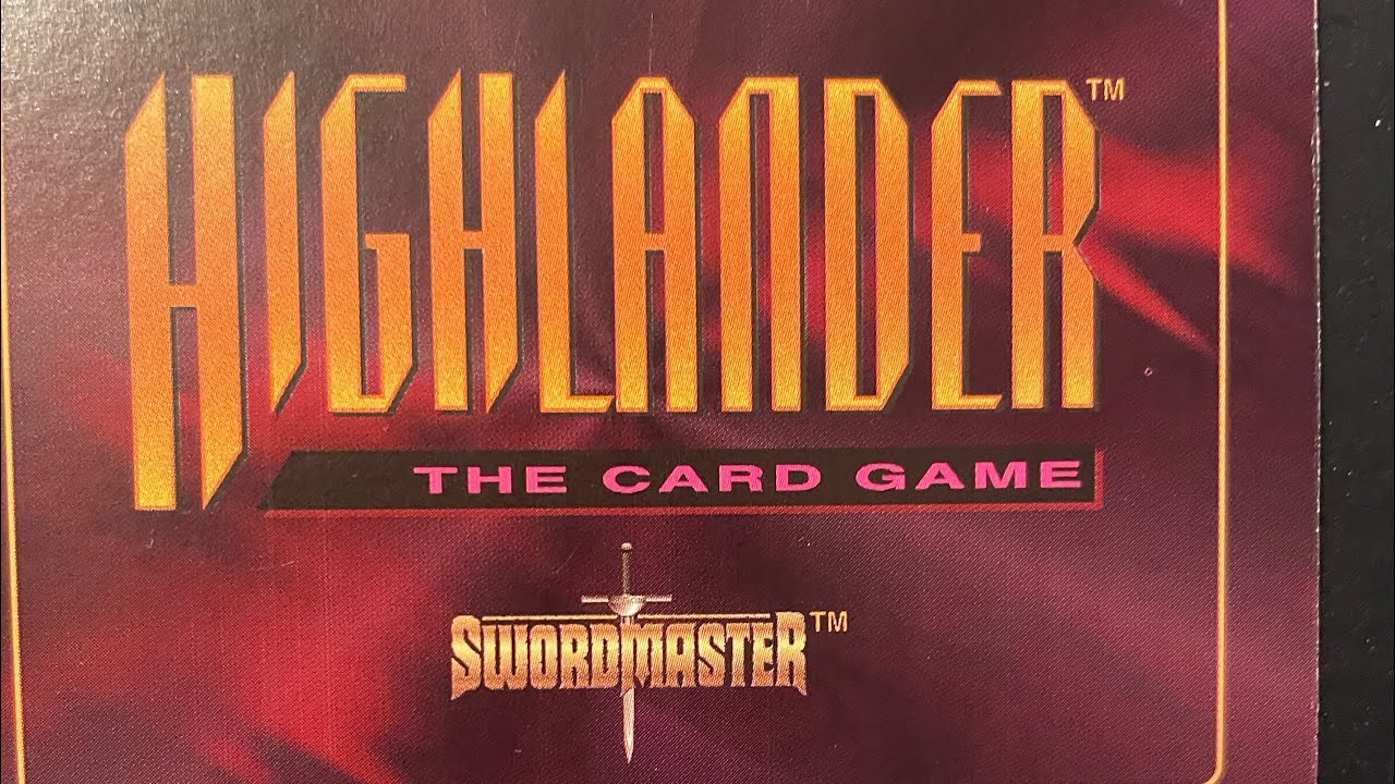 Highlander The Card Game: My Advice For New Players - YouTube
