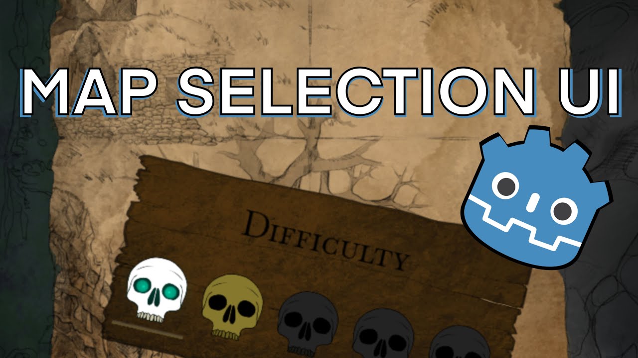 Making custom map selection UI for our game in Godot - YouTube