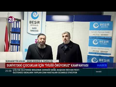 SURİYE’DEKİ ÇOCUKLAR İÇİN “İYİLİĞİ ÖRÜYORUZ” KAMPANYASI
