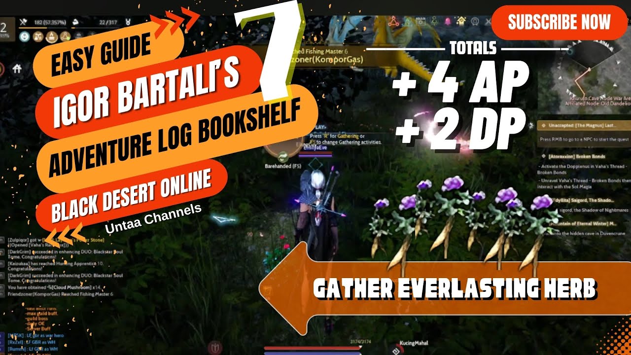 Gather Everlasting Herb | Igor Bartali’s Adventure Log Book 7 - YouTube