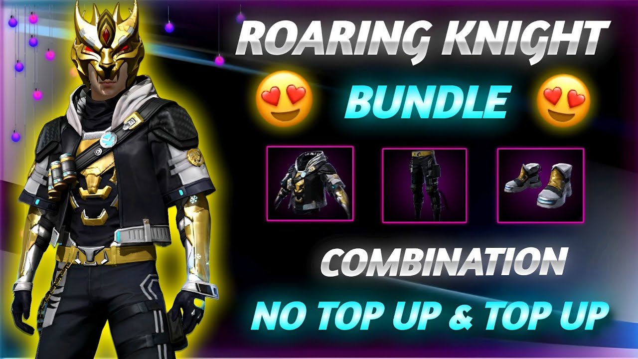 ROARING KNIGHT BUNDLE COMBINATION 😍 | ROARING KNIGHT BUNDLE DRESS ...