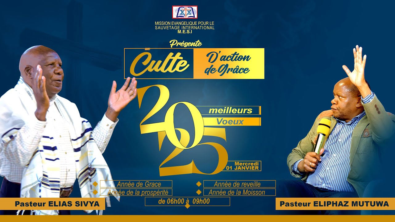 MAIMARISHO NAKU JIWEKA WAKFU 04.01.2025 PASTEUR MUTUWA Eliphaz - YouTube