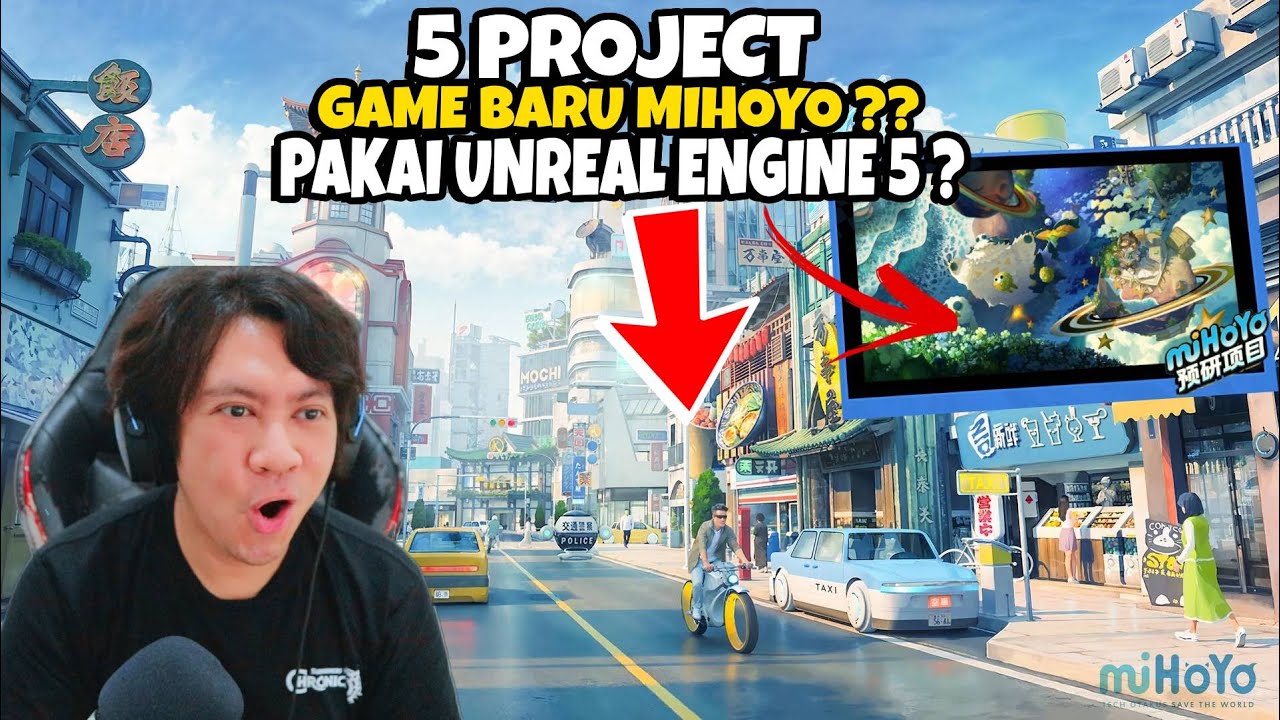 WOW 5 Project Game Baru MiHoYo Pakai Unreal Engine 5 ?? Top Up Di ...