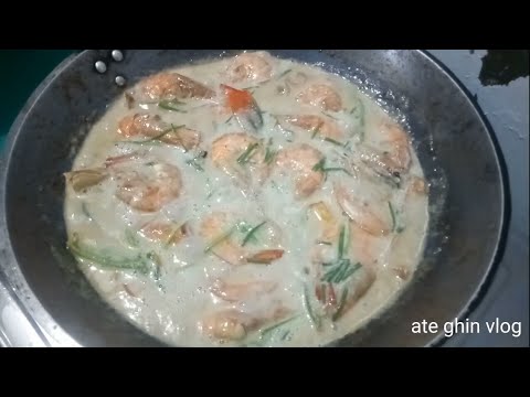 Garlic Butter Shrimp with Gata - YouTube