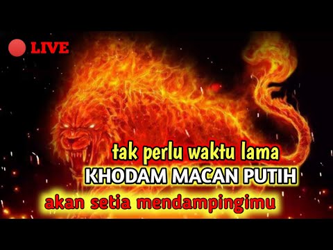 mantra dan musik spiritual pemanggil khodam macan putih || #khodammacanputih