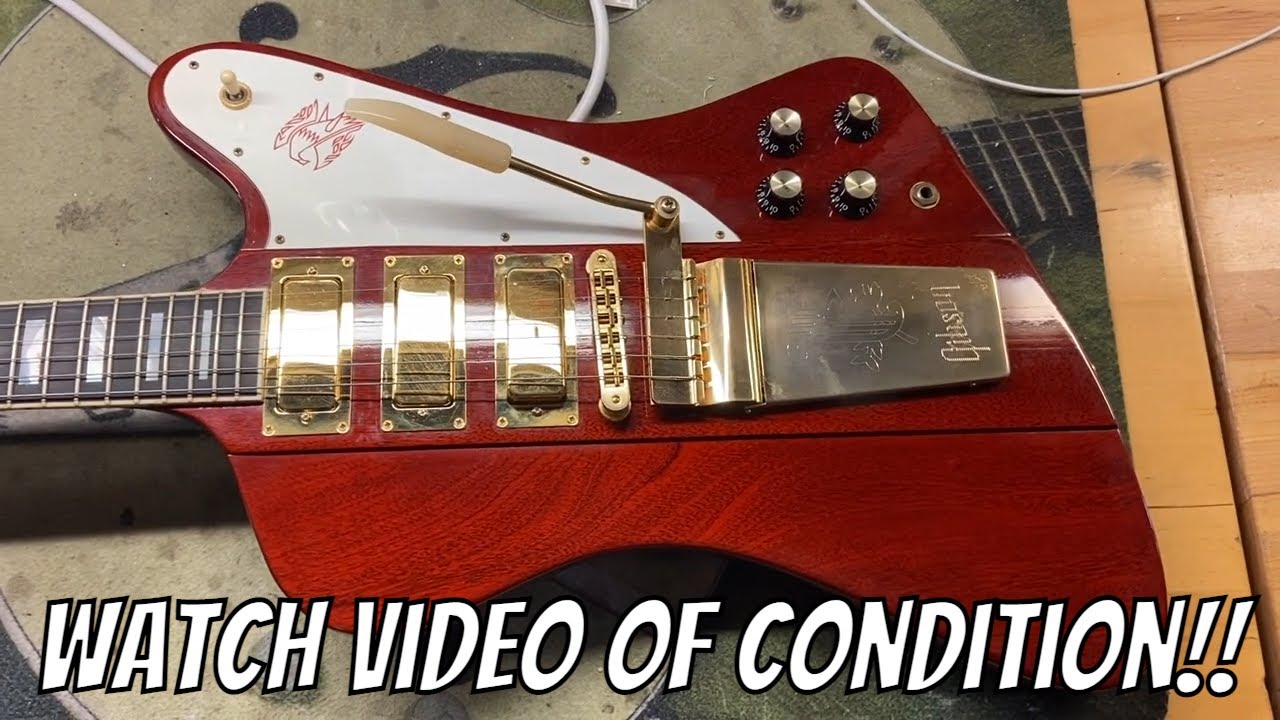 2006 Gibson Firebird VII Cherry Red - YouTube