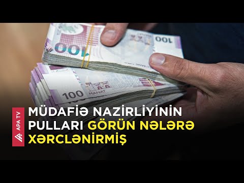 Nəcməddin Sadıkova 6 dəst armudu stəkan almaq üçün MN-də 21 min manat xərclənib – APA TV