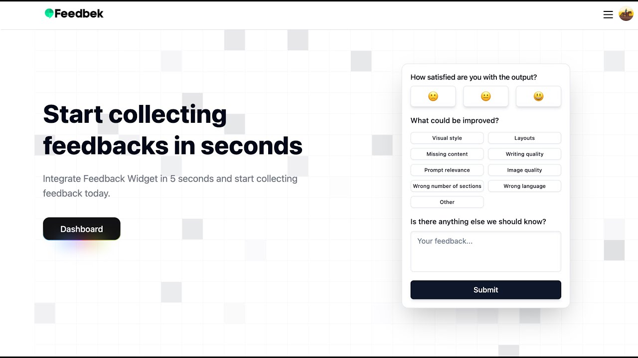 How to collect feedback from users within seconds. - YouTube