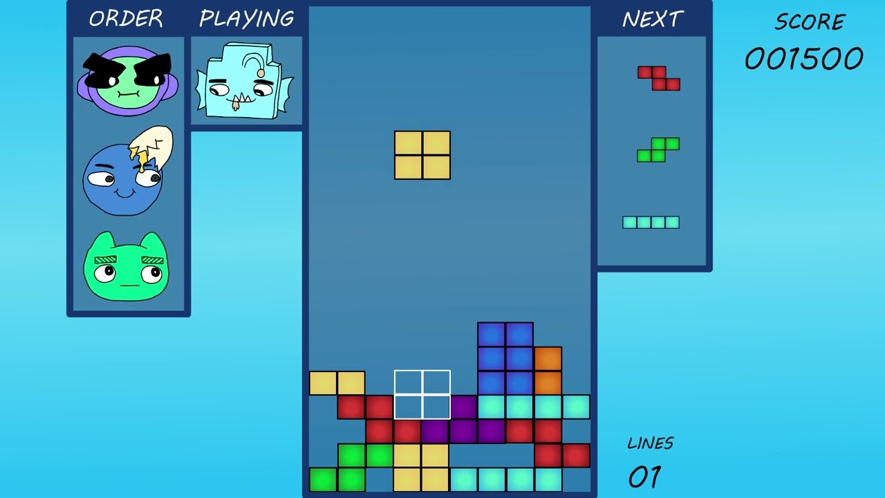 Tetris With Friends Animated - YouTube