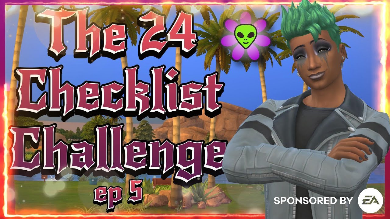 24 Checklist Challenge ep 5 {The Sims 4 Let's Play} #eapartner - YouTube