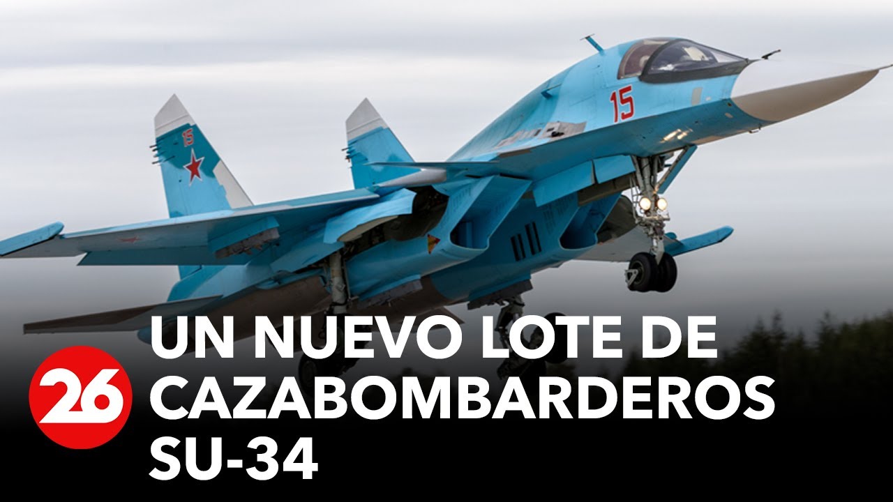 RUSIA | La Fuerza Aérea rusa recibe más cazabombarderos - YouTube