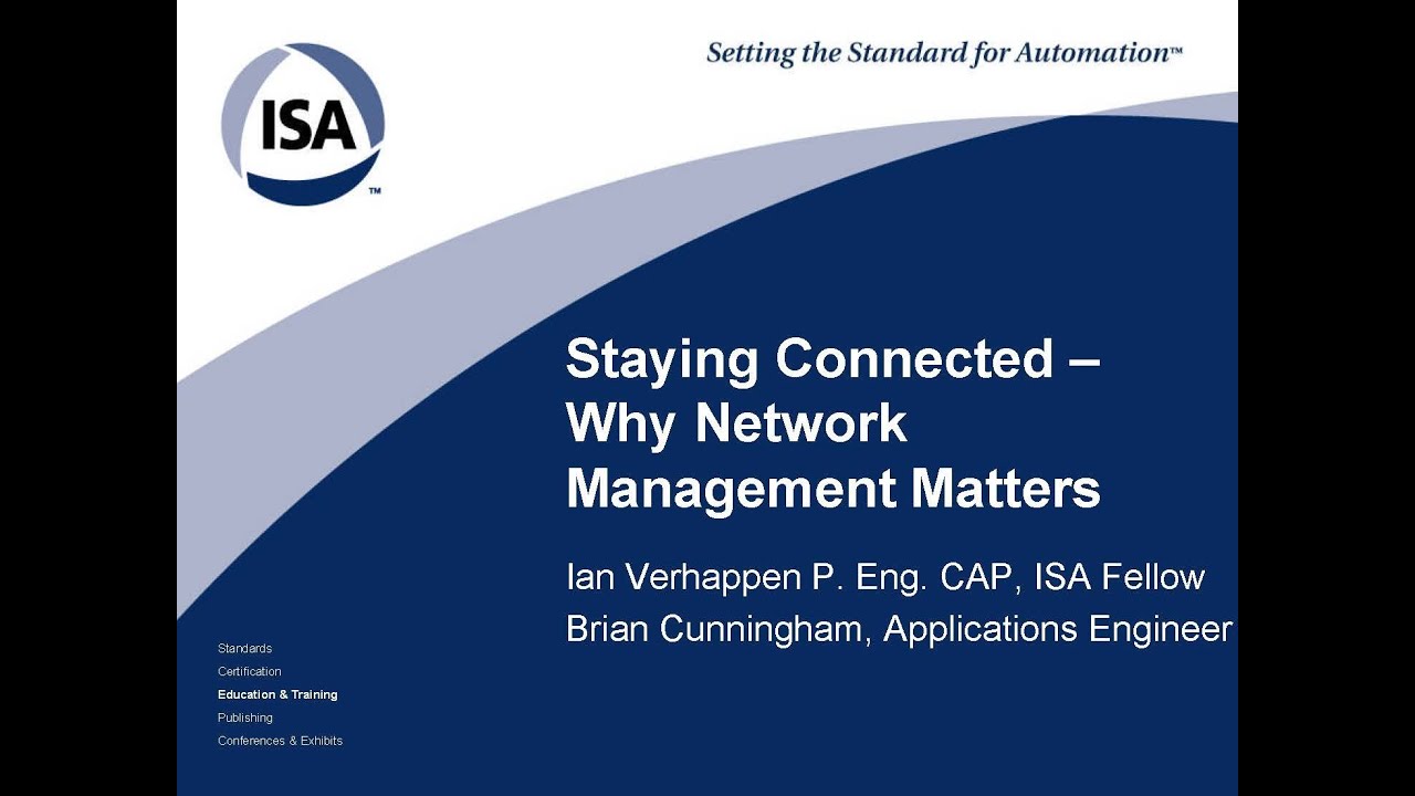 Staying Connected - Why Network Management Matters - YouTube