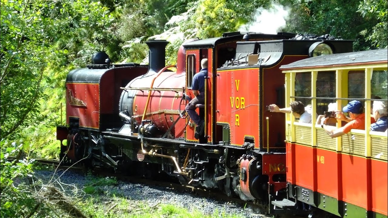 Garratt steam locomotive number 60 at Devil's Bridge on the Vale of ...