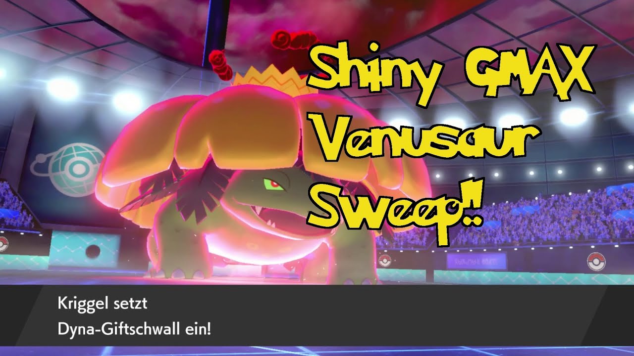 Shiny GMAX Venusaur Sweep! TOTAL ANNIHILATION! - YouTube