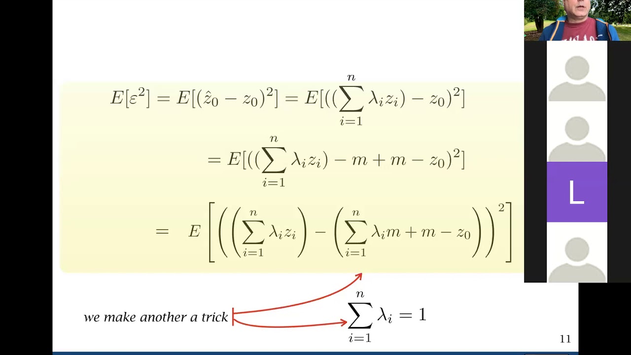 Kriging Equations - YouTube