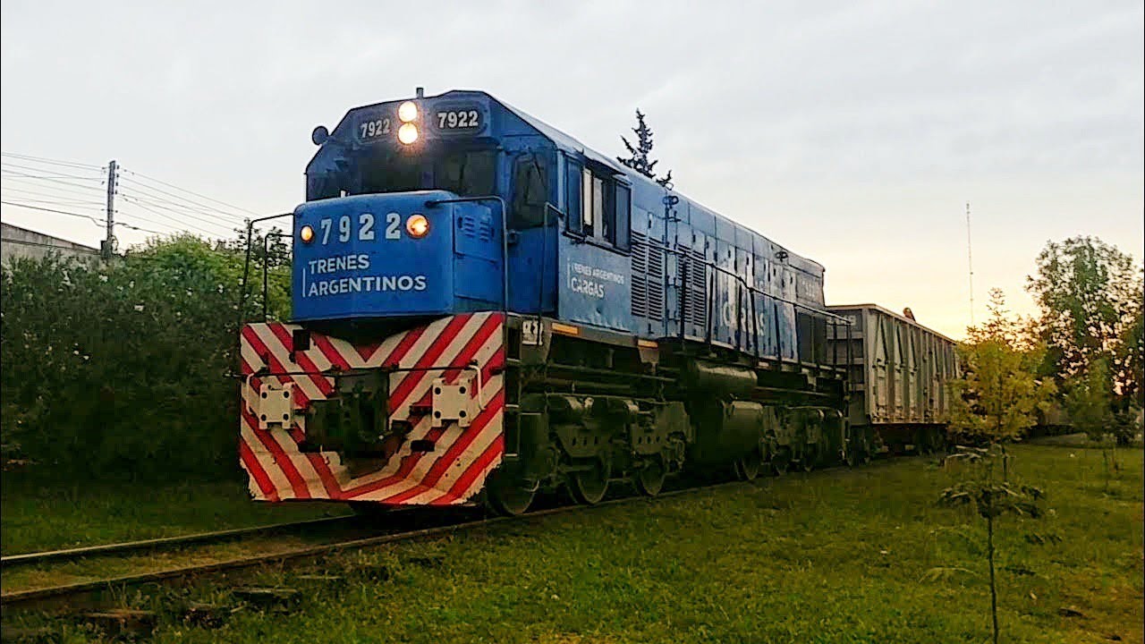 LOCOMOTORA 7922 rumbo al sur grabado el 10-04-2021 NO ACTUAL Urquiza ...