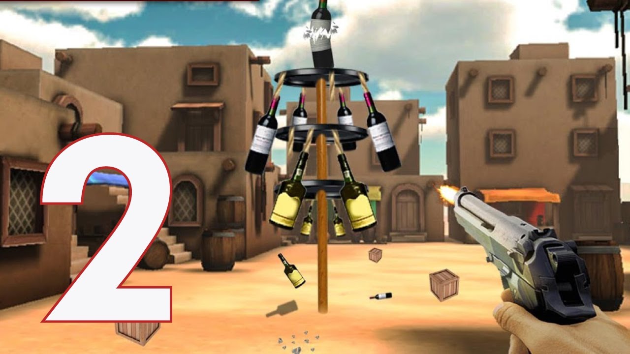 Ultimate Bottle Target Shooting : Gun Games | Level 10-20 | Spartans ...