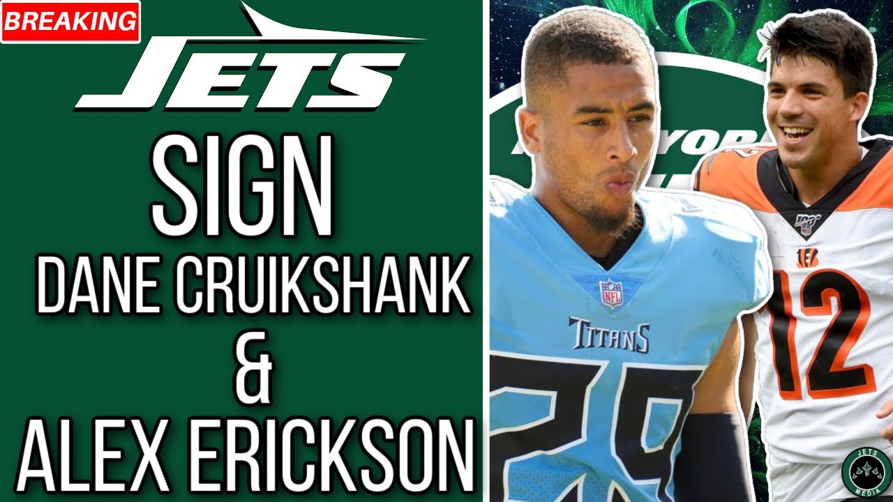 New York Jets SIGN S Dane Cruikshank & WR Alex Erickson - YouTube