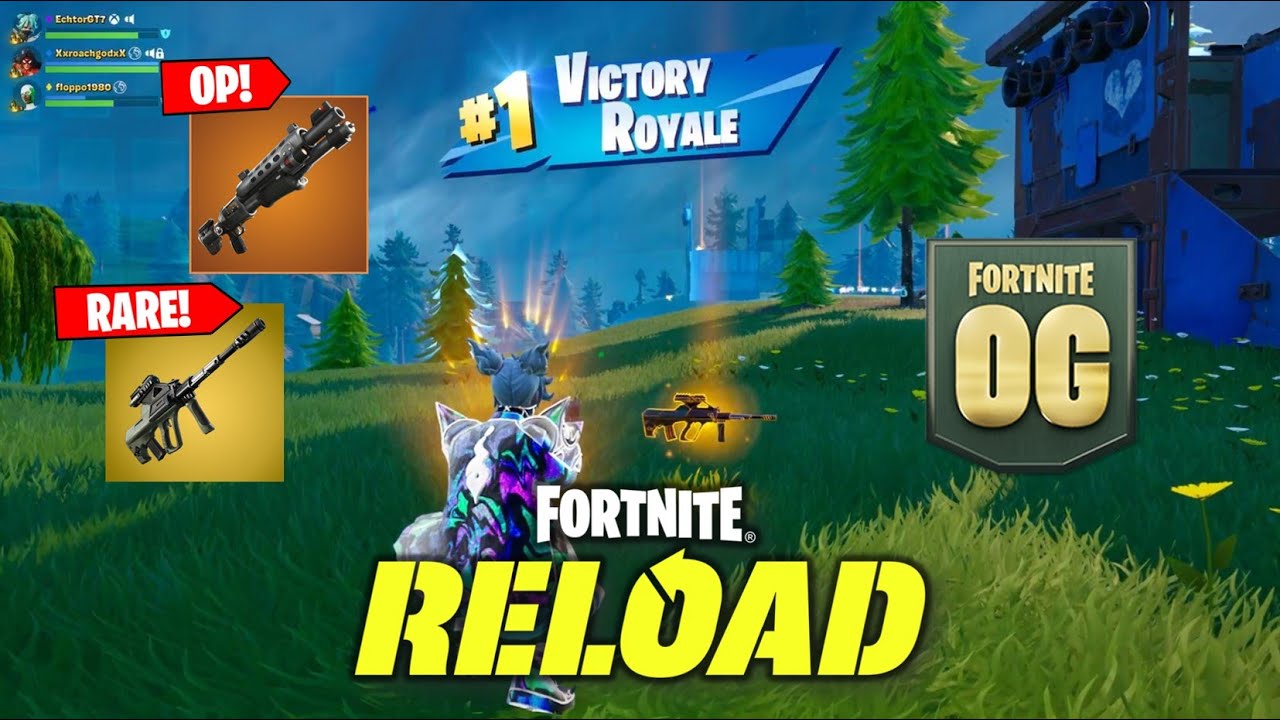 I Got to Use One of The *BEST* Loadouts Out There in OG Fortnite Reload ...