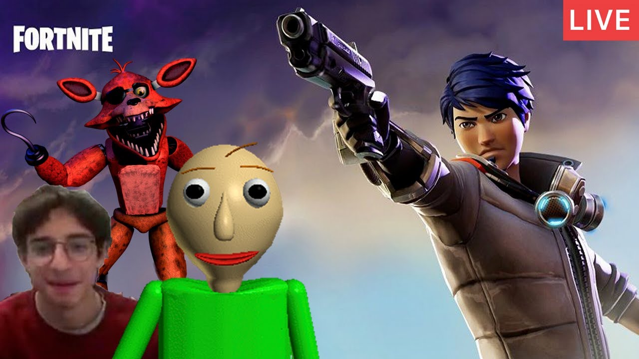 🔴LIVE VARIA DI CONTENUTI: FNAF/FORTNITE/BALDI'S BASICS - YouTube
