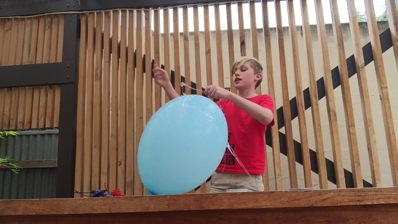 POPPING HUGE BALLOON WITH BEYBLADE!!! - YouTube