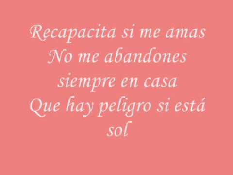 MIRIAM CRUZ ((2012)) - LA CARNADA ¨LETRAS