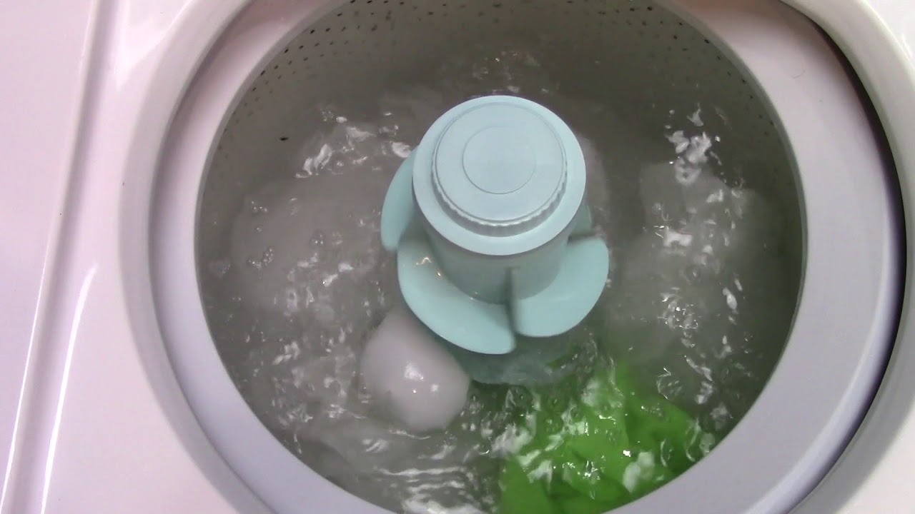 Kitchenaid Direct Drive Washer Queen size Sheets - YouTube